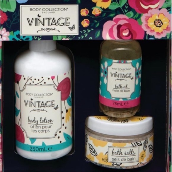 Body Collection England | Bath & Body | Nib Body Collection Vintage ...